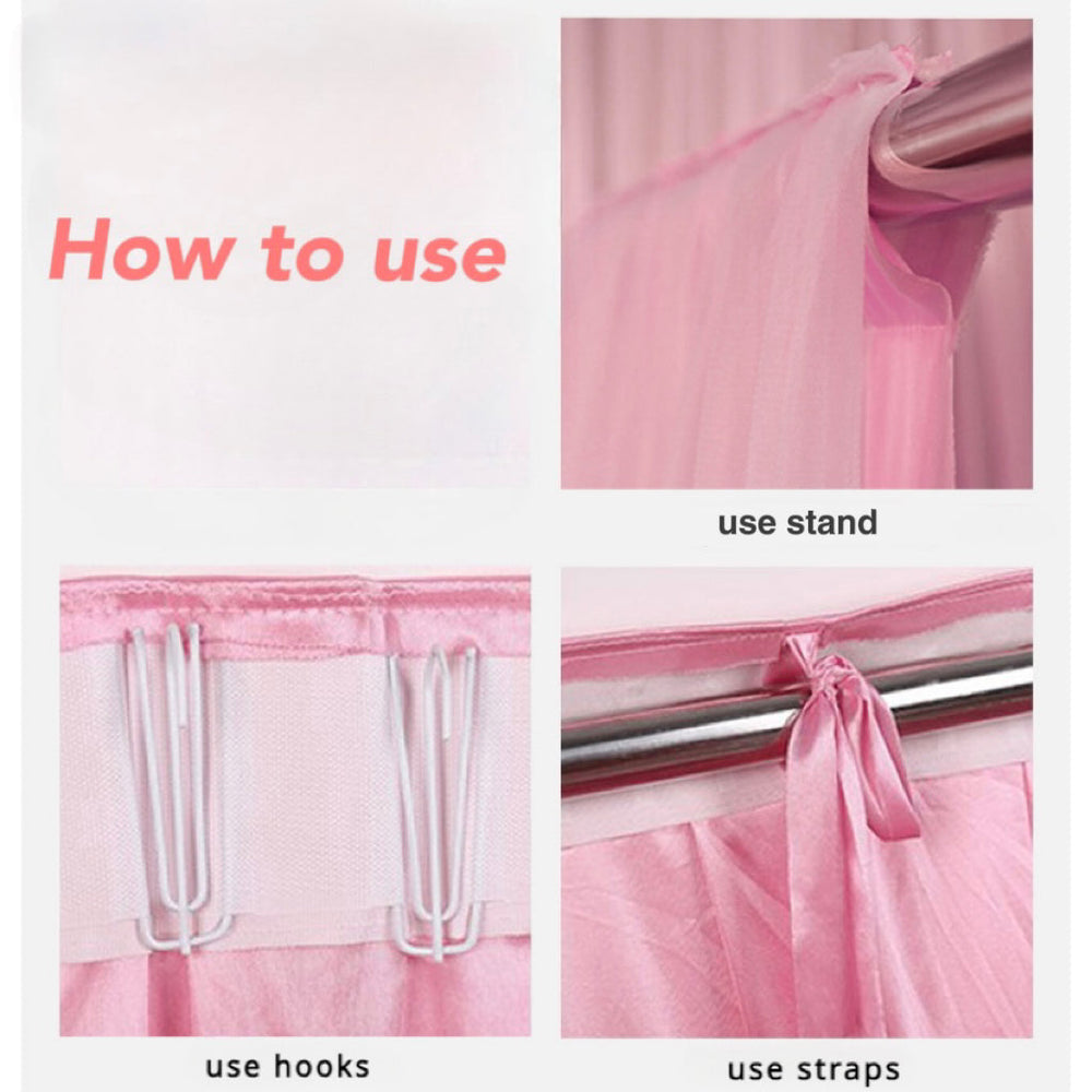 Ice Silk Draping Curtains Draps Backdrop for Wedding Party Event