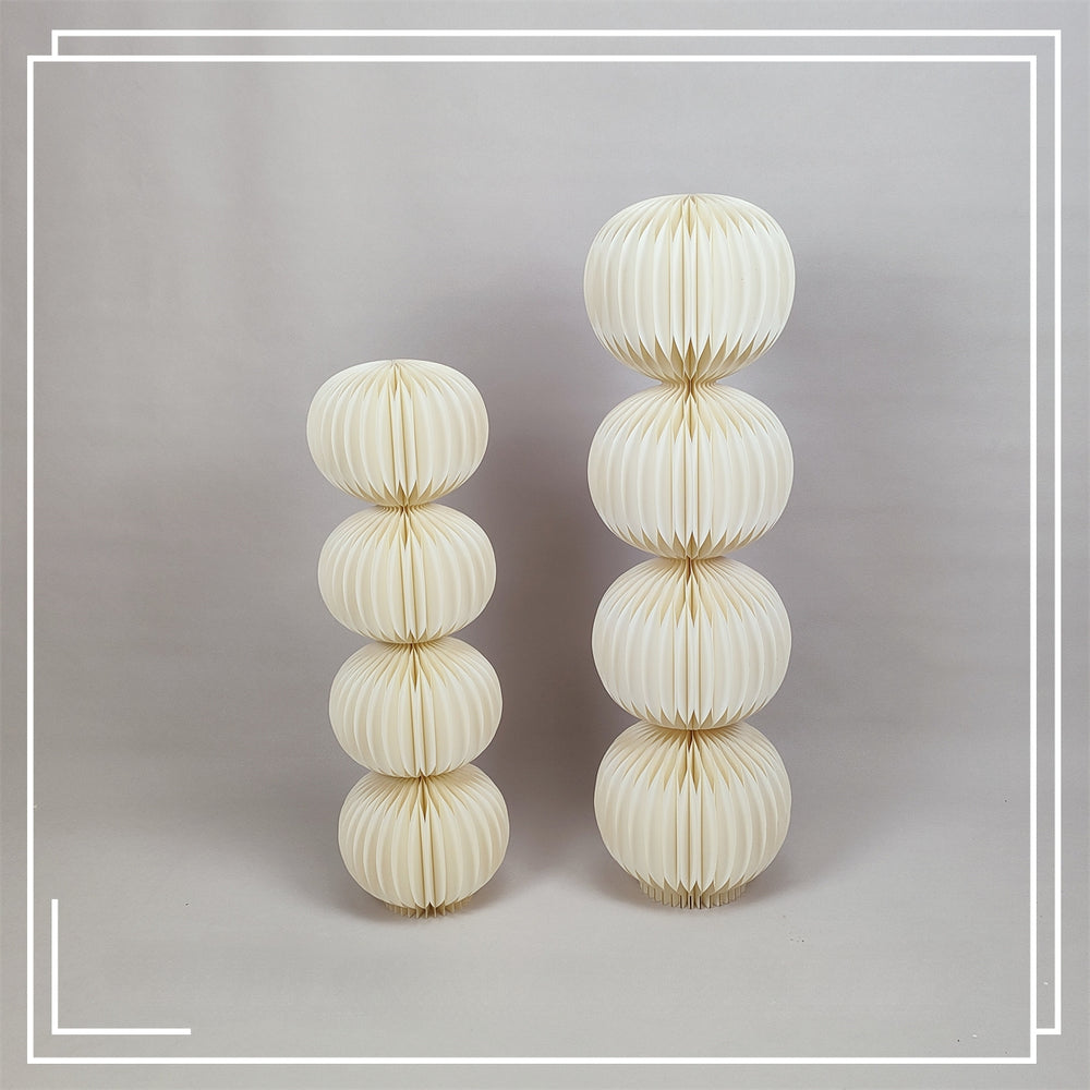 Shaped Folded Paper Roman Column Wedding Party Decoration Supplies Fra