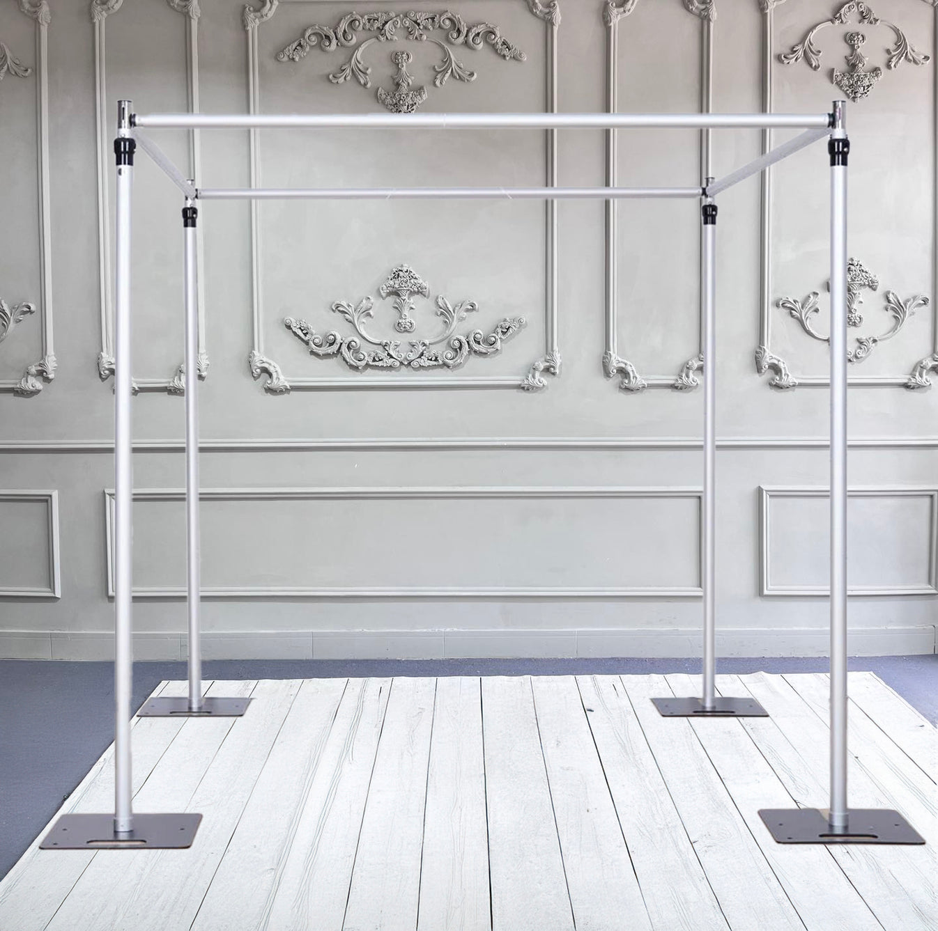 Telescopic Stand Square Screen Adjustable Frames Backdrop for Party Ev ...