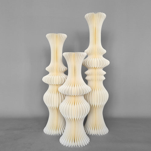 Round Stand Origami Cylindrical Dessert Table Folding Roman Column Par ...