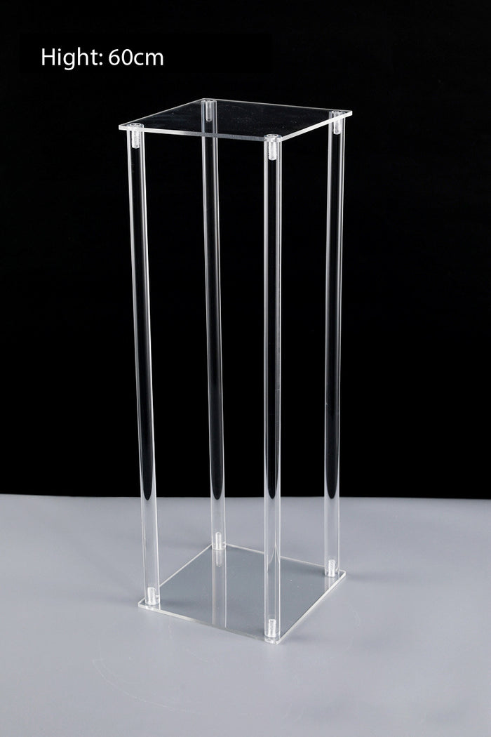 Transparent Stands Frames Cakes Stand Flowers Holder Set for Wedding P