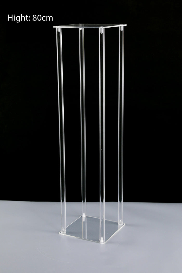 Transparent Stands Frames Cakes Stand Flowers Holder Set for Wedding ...